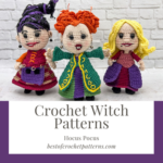 Crochet Witch Patterns – Hocus Pocus | Crochet Patterns, Tips, and Designers
